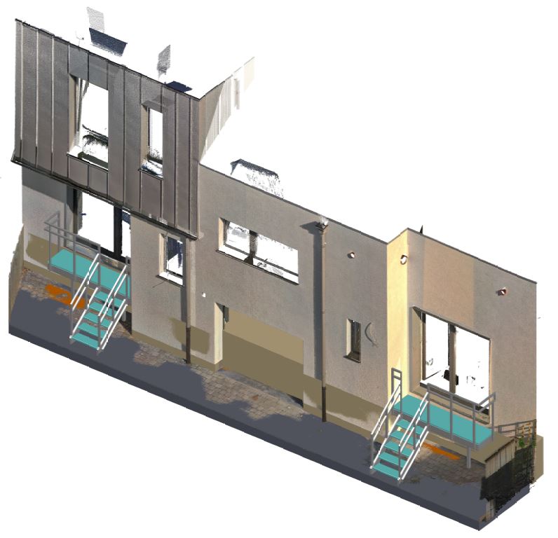 Escalier terrasse | SJC3D